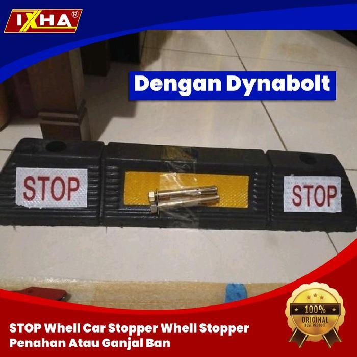 Jual wheel stopper rubber / Pengganjal Ban / Batas Parkir - +Dynabolt 2 ...