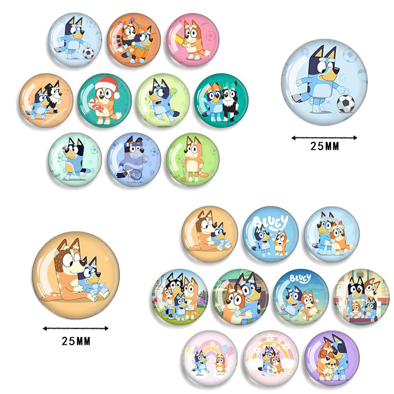 Jual Bluey Magnet Fridge Bluey Refrigerator Magnets Stickers Glass Home ...