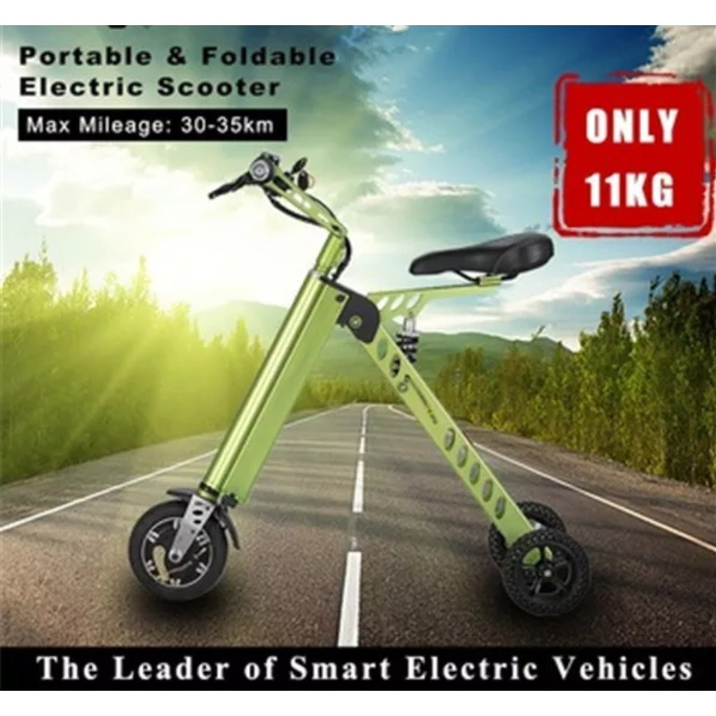 Jual Sepeda Lipat Listrik Millennium Roda 3 - Millenium Scooter ...
