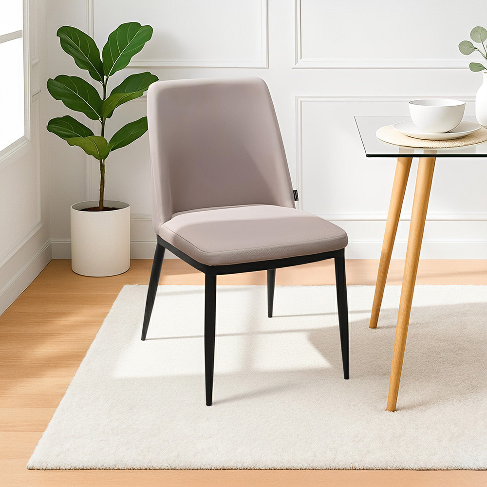 Jual Informa Milgen Kursi Makan Kulit - Cokelat Muda Dining Chair ...