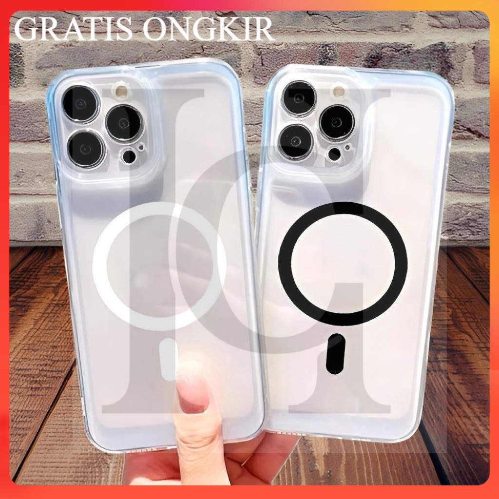 Jual BARU CASE CLEAR MAGSAFE TECNO CAMON 40 4G 40 PRO POVA 7 6 6 PRO 5 ...
