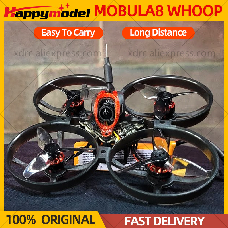 Jual Happymodel Mobula8 Mobula 8 1-2S 85mm Micro FPV Whoop Quadcopter ...
