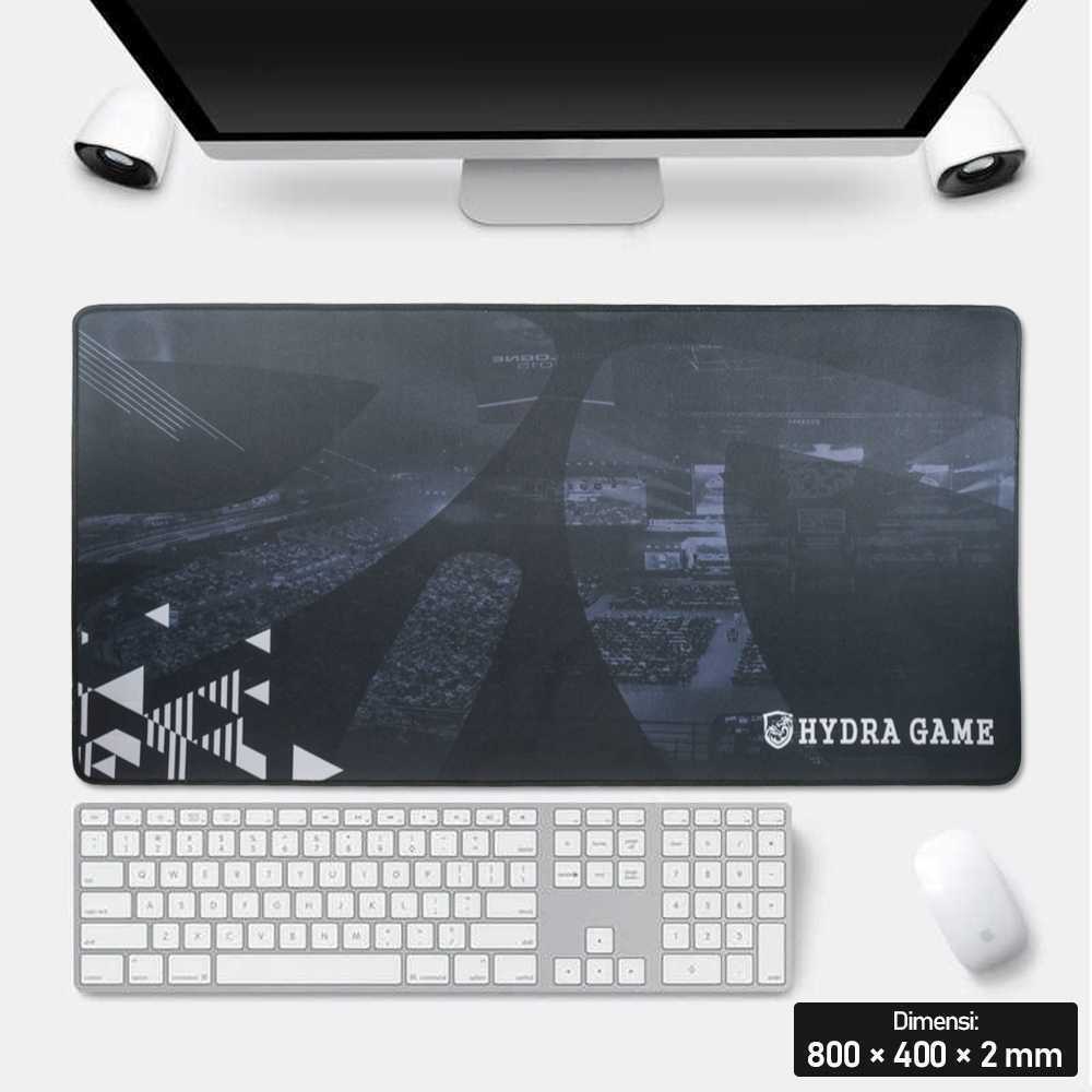 Jual HYDRA GAME Gaming Mouse Pad XL Desk Mat 800x400x2mm - RO68 ...