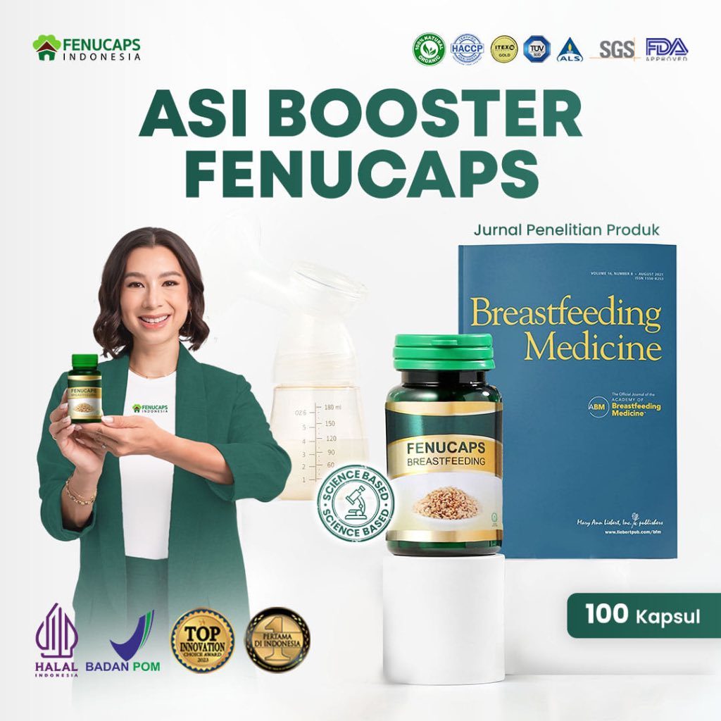 Jual Fenucaps Asi Booster Pelancar Asi (100 kap) | Shopee Indonesia