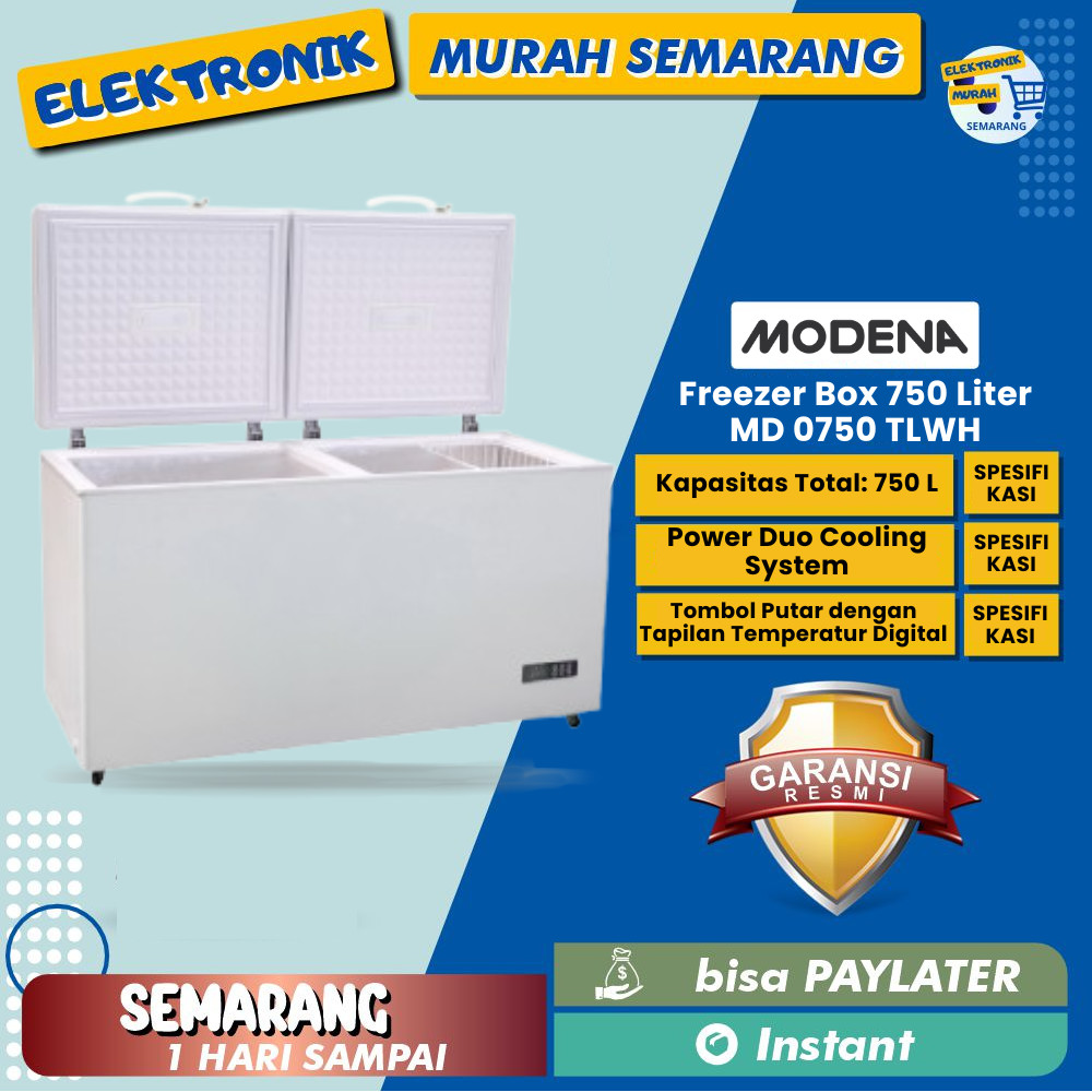 Jual MODENA MD 0750 TLWH Professional Chest Freezer Box 750 Liter ...