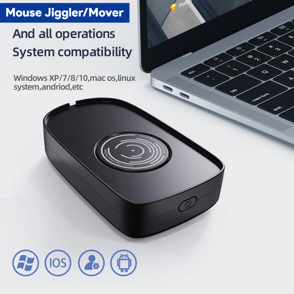 Jual Virtual Mouse Mover Undetectable Mouse Jiggler Simulate Wired ...