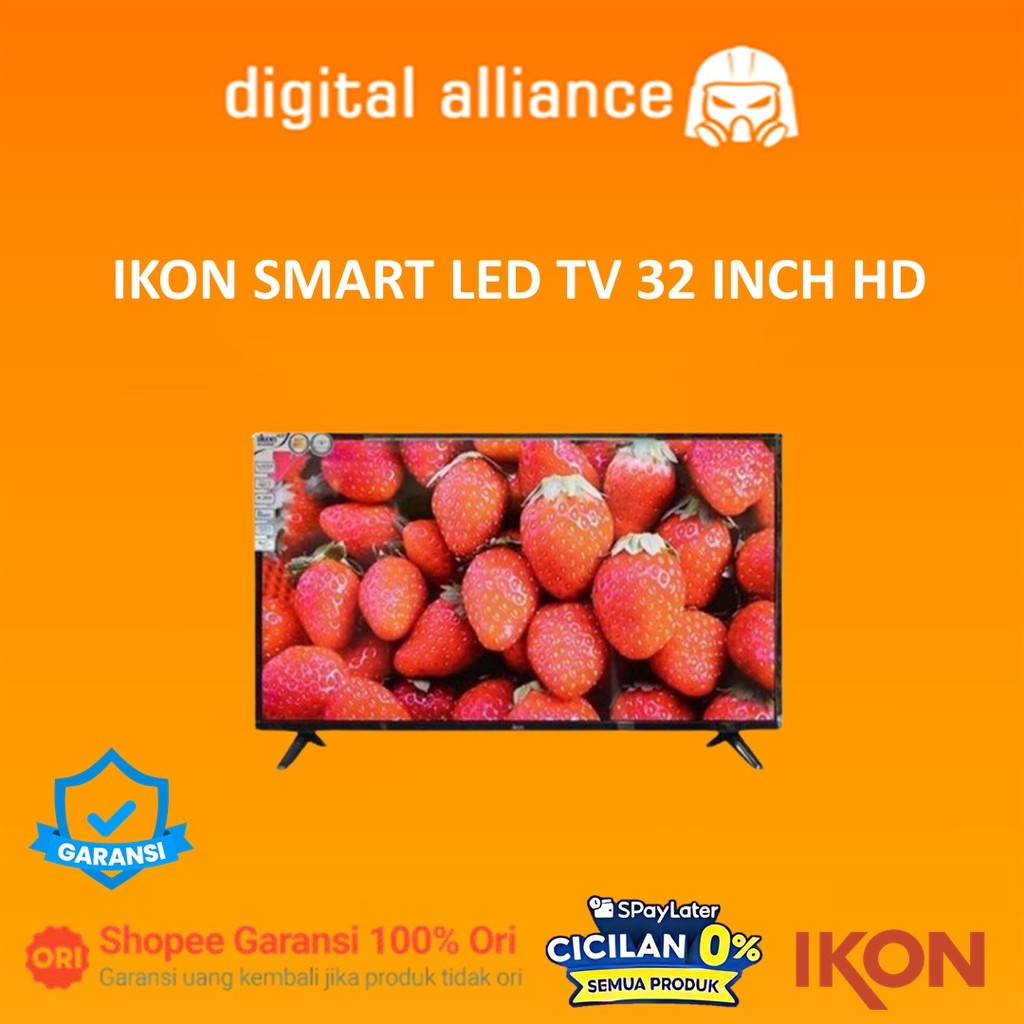 Jual IKON SMART LED TV 32 INCH HD | Shopee Indonesia