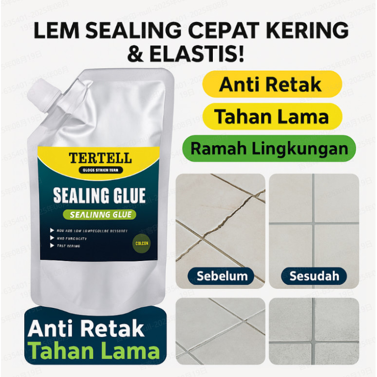 Jual 24 jam pengiriman Roof waterproofing adhesive king/Lem Transparan ...