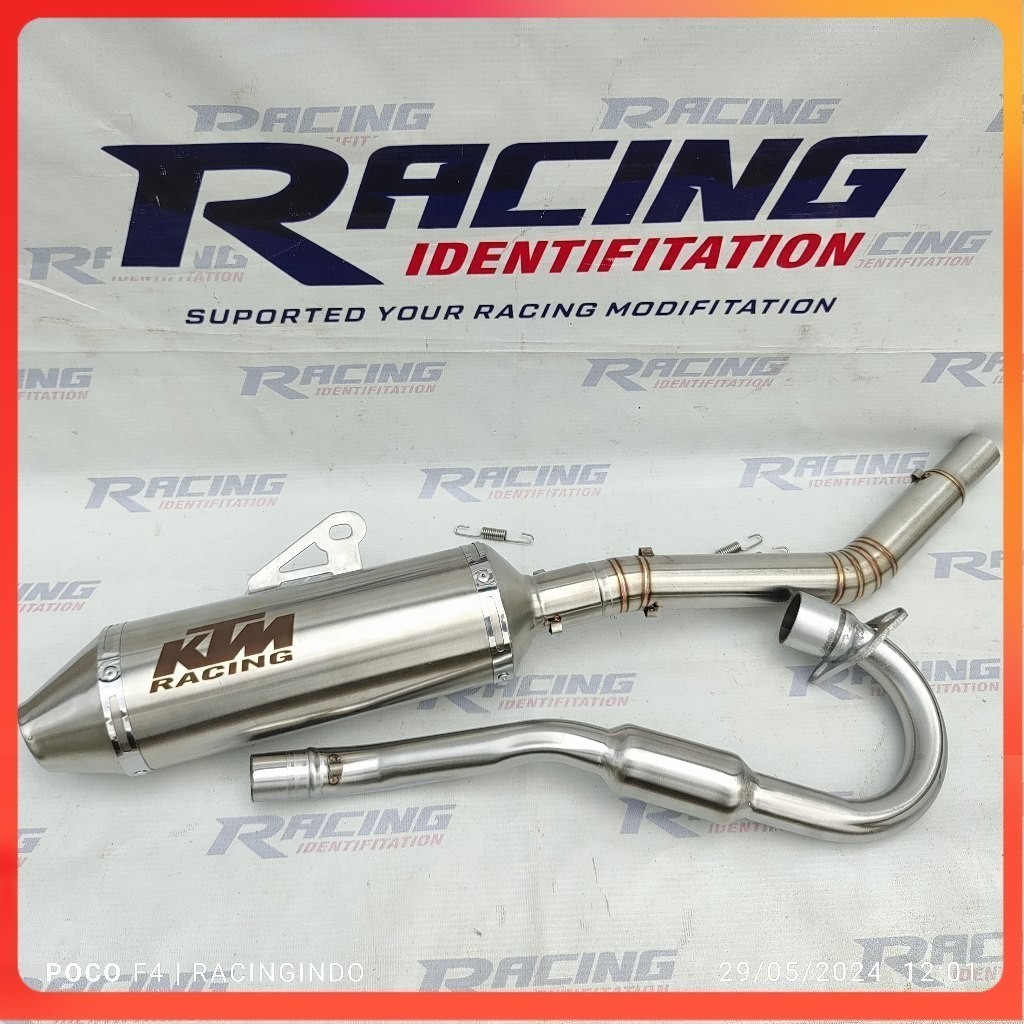Jual KTM PIPE Canister exhaust pipe for Crf 150 Klx 150d Tracker Wr 155 ...