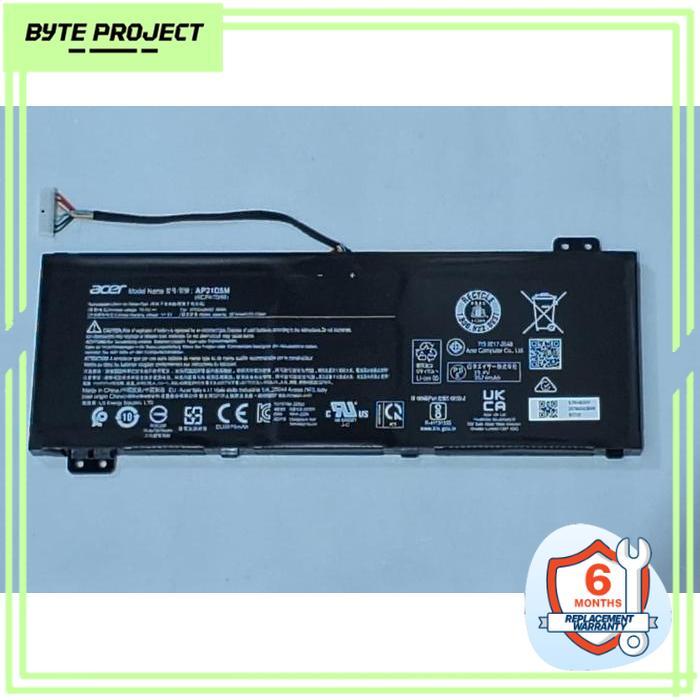 Jual ORI Baterai Laptop acer nitro 5 an515 58 n22c1 UGG AP21D8M 3574MAh ...
