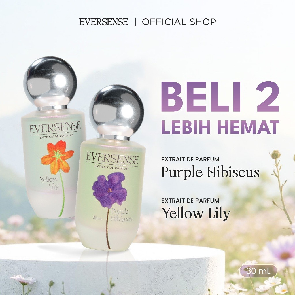 Jual BELI 2 LEBIH HEMAT | EVERSENSE BLOOM Extrait de Parfum 30ml ...