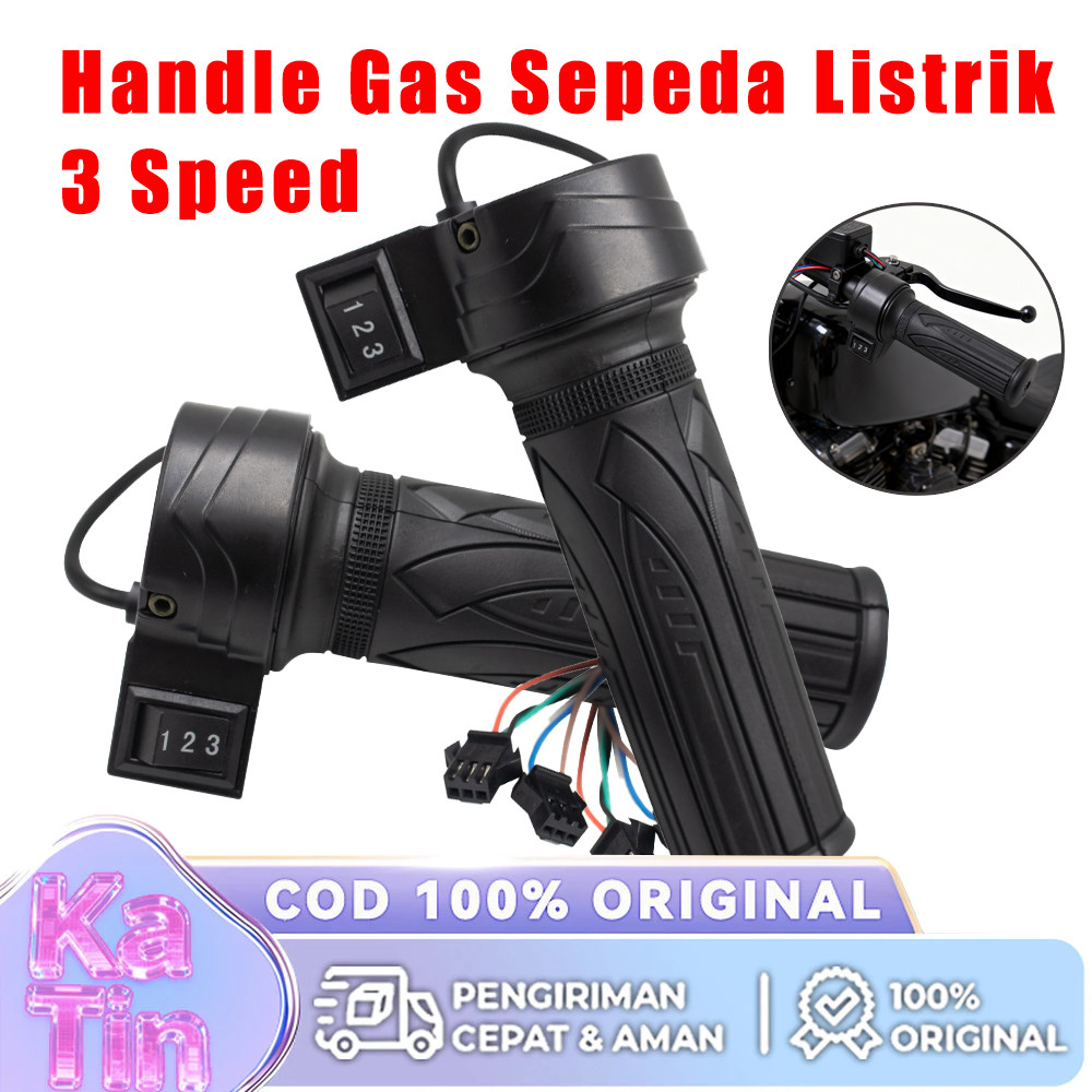 Jual Handle Gas Sepeda Listrik 123 Speed / Throttle Gas Sepeda Listrik ...