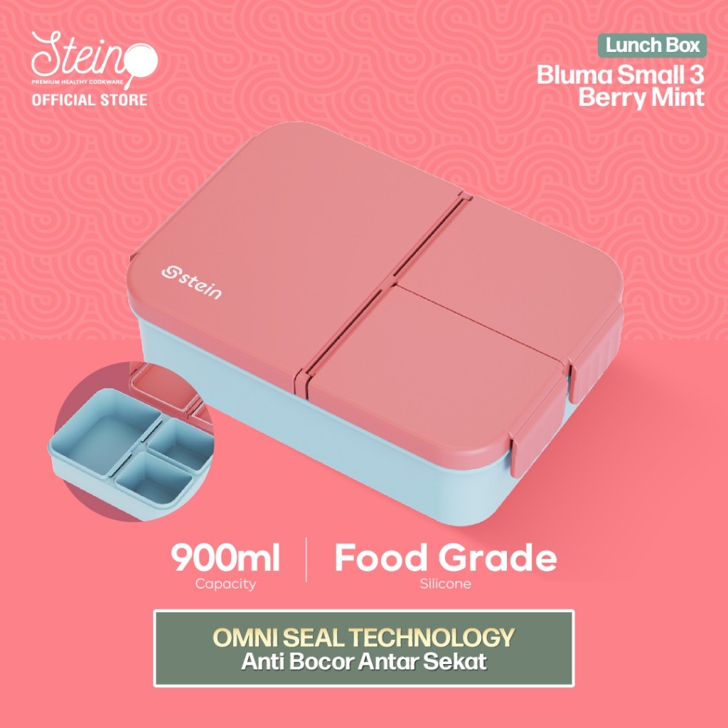 Jual STEIN Lunch Box - Snack Box Mini/Small - Kotak Makan/Kotak Cemilan ...