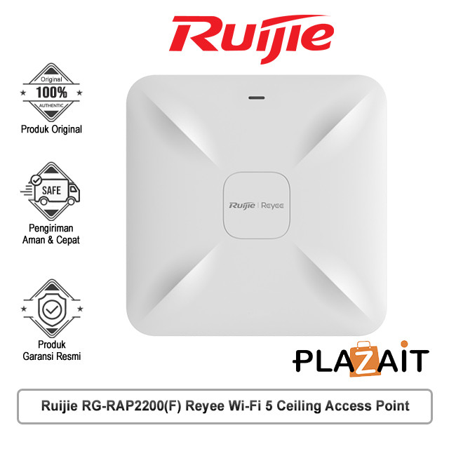 Jual Ruijie RG-RAP2200(F) Reyee Wi-Fi 5 1267Mbps Ceiling Access Point | Shopee Indonesia