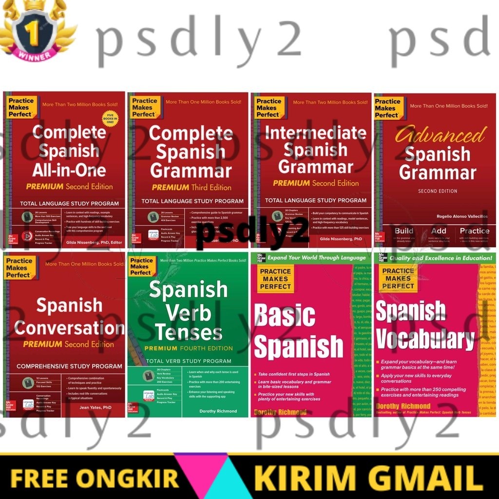 Jual KS Complete Spanish All-in-One / Basic Spanish / Grammar ...