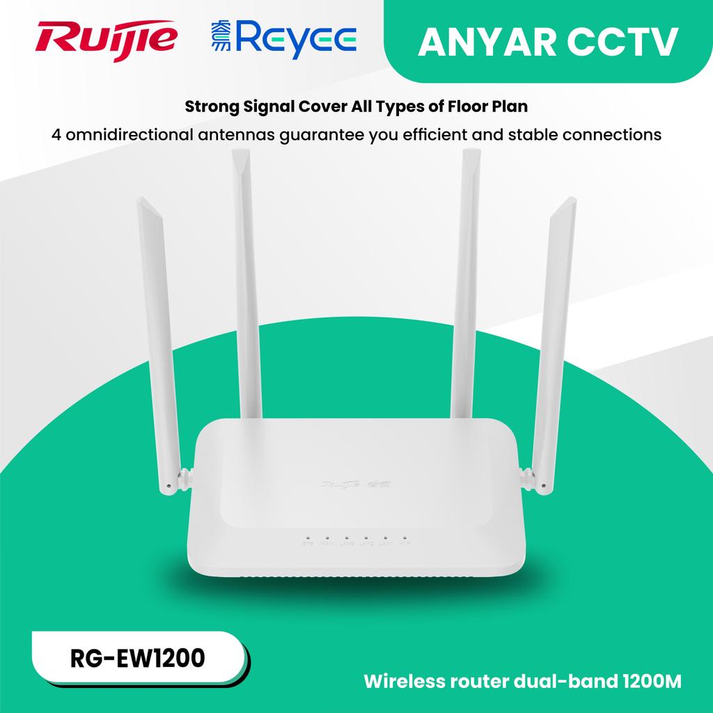 Jual RUIJIE REYEE RG-EW1200 1200M Dual-band Wireless Router | Shopee ...