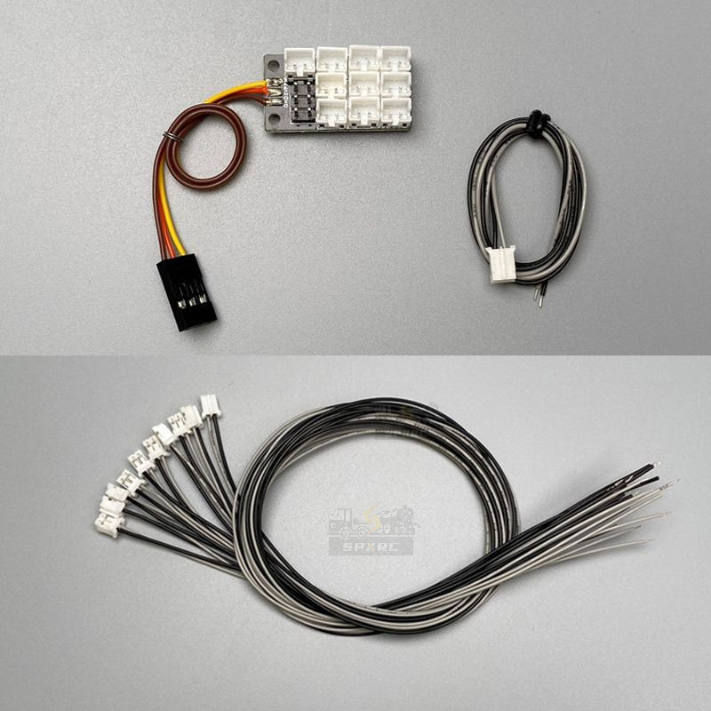 Jual RC Truck Light Group Expansion Board 4 in 1 PH2.0 Extension Module ...