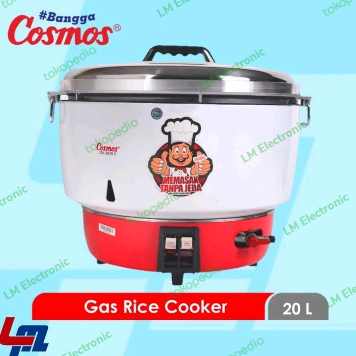 Jual Cosmos Gas Rice Cooker 20 Liter CRJ-3020G Pengiriman Bogor ...