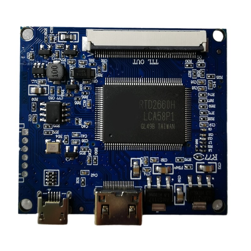 Jual 50 Pin EDP LCD Controller Driver Board Work For TTL 50Pin Screen ...