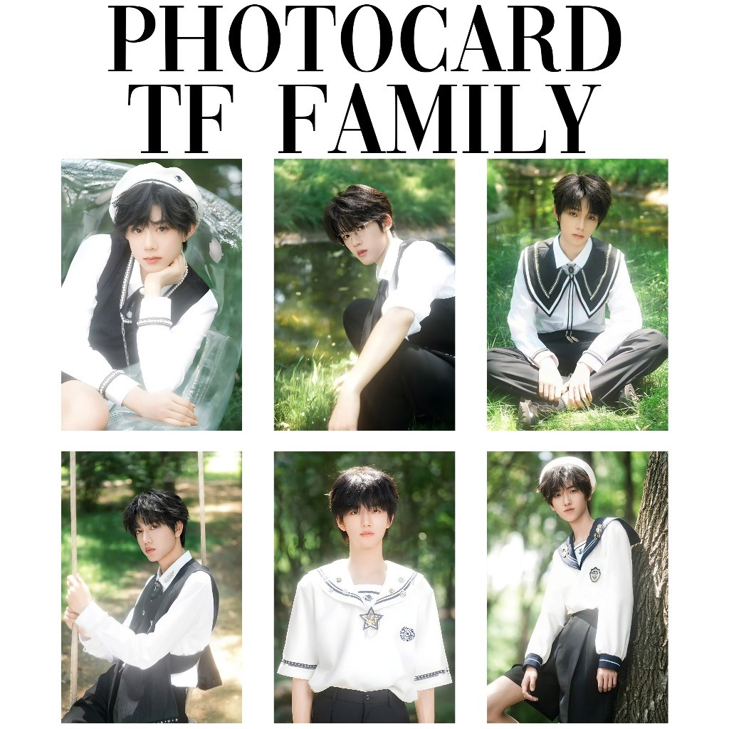 Jual Photocard TF FAMILY - Chen Yi Heng Guan Jun Chen Wang Lu Jie Zhang Gui Yuan Zhang Han Rui ...