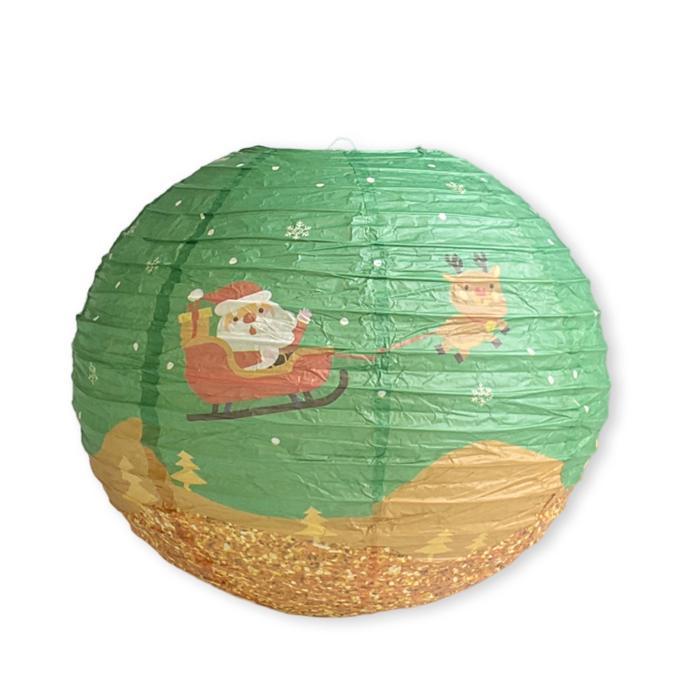 Jual Scoop Lampion Natal Santa Kereta 30cm 70020800 - 01 | Shopee Indonesia