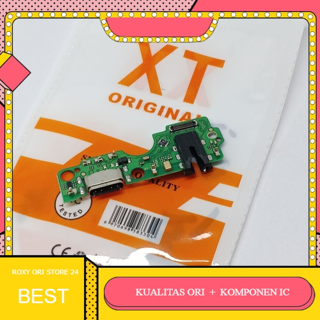 Jual KONEKTOR CAS INFINIX SMART 8 X6525 FULSET IC ORIGINAL PAPAN CAS ...