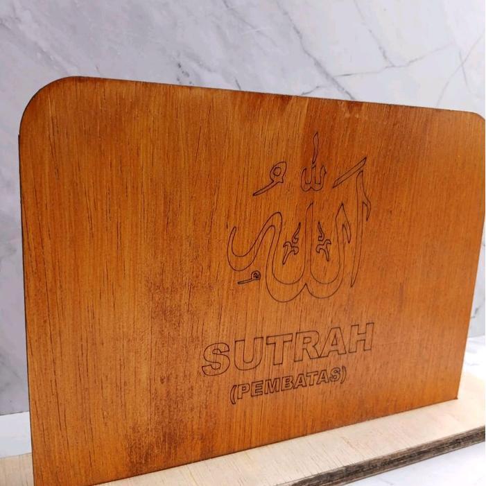 Jual sutrah multiplek | tanda pembatas shalat bahan ringan | tanda ...