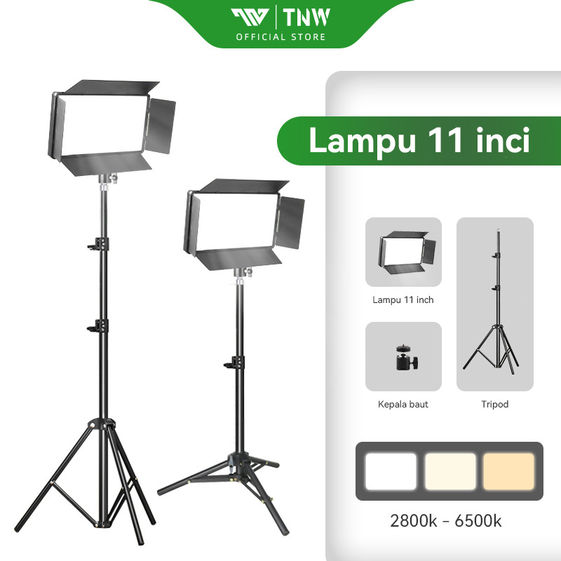 Jual TNW Lampu Foto LED 11" Video Light Fill Light Sorot Lighting ...