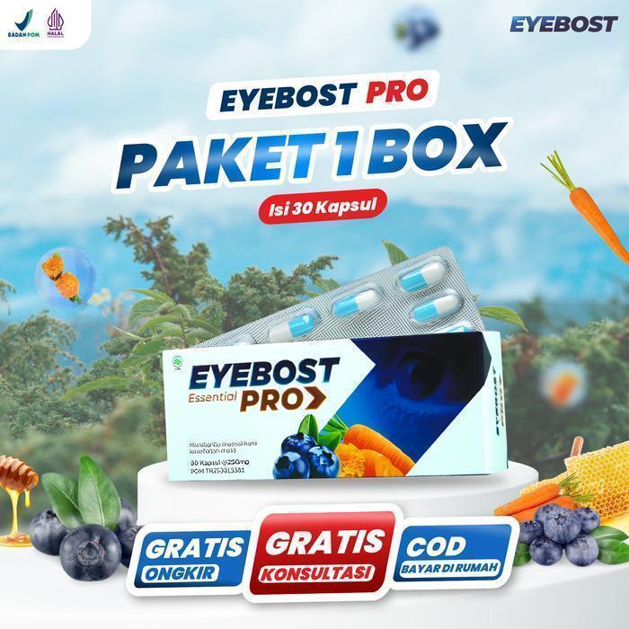 Jual EYEBOST PRO Suplemen Mata Minus Buram Plus Katarak Vitamin Obat ...