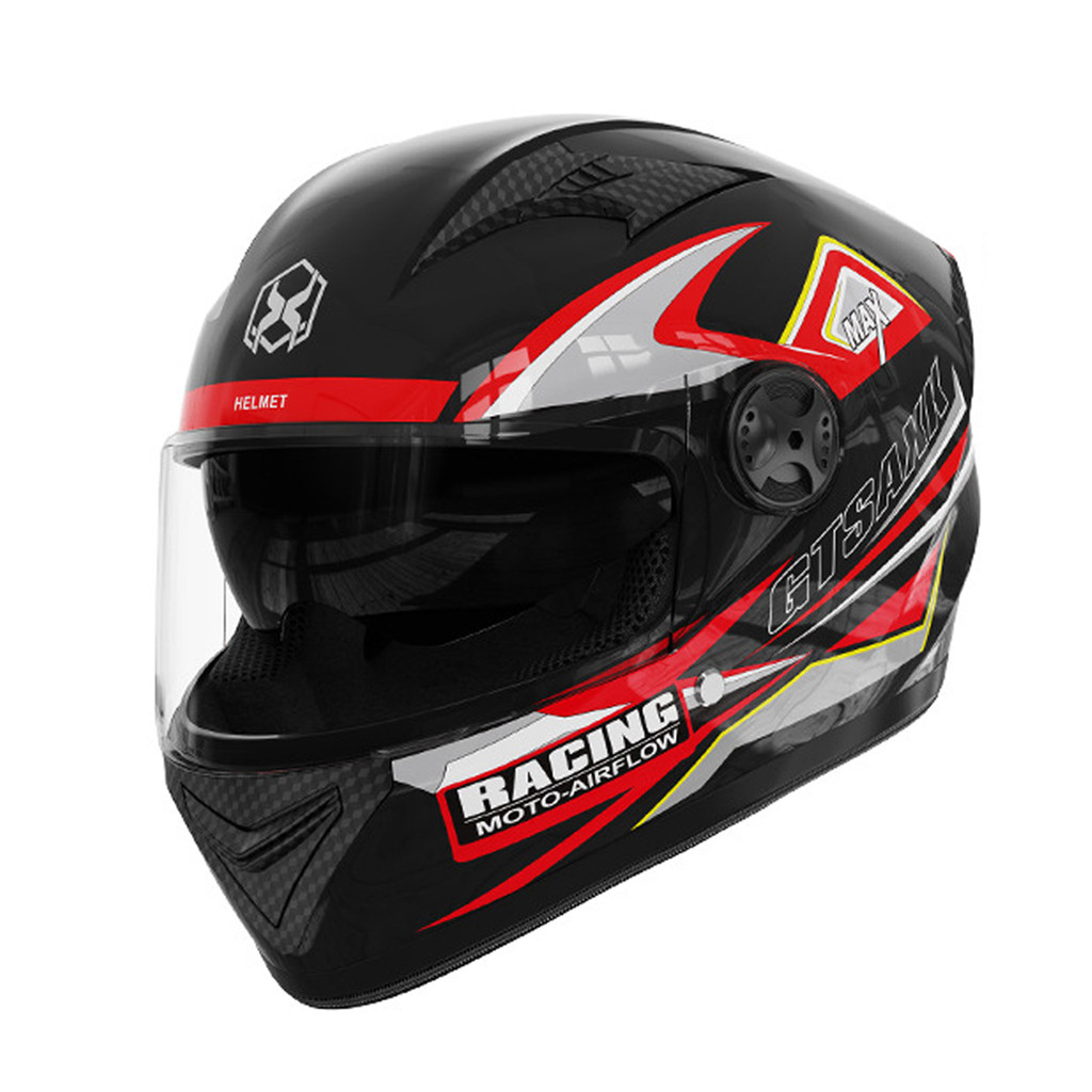 Jual DOT Certification Motorcycle Helmet Double Lens Cross Section ...