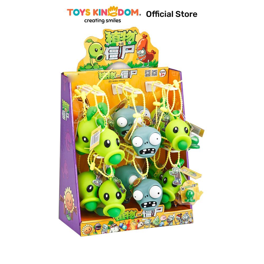 Jual Toys Kingdom Kiddy Fun Fidget Plant Vs Zombie Random Decompression ...