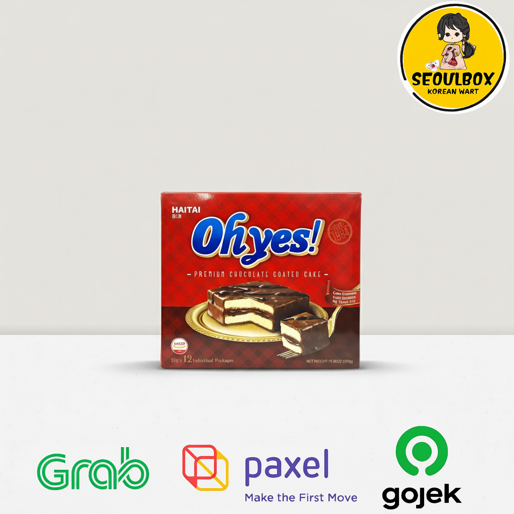 Jual Haitai Oh Yes Pie Cookie & Cream 360g - Kue Pie Berlapis Rasa ...