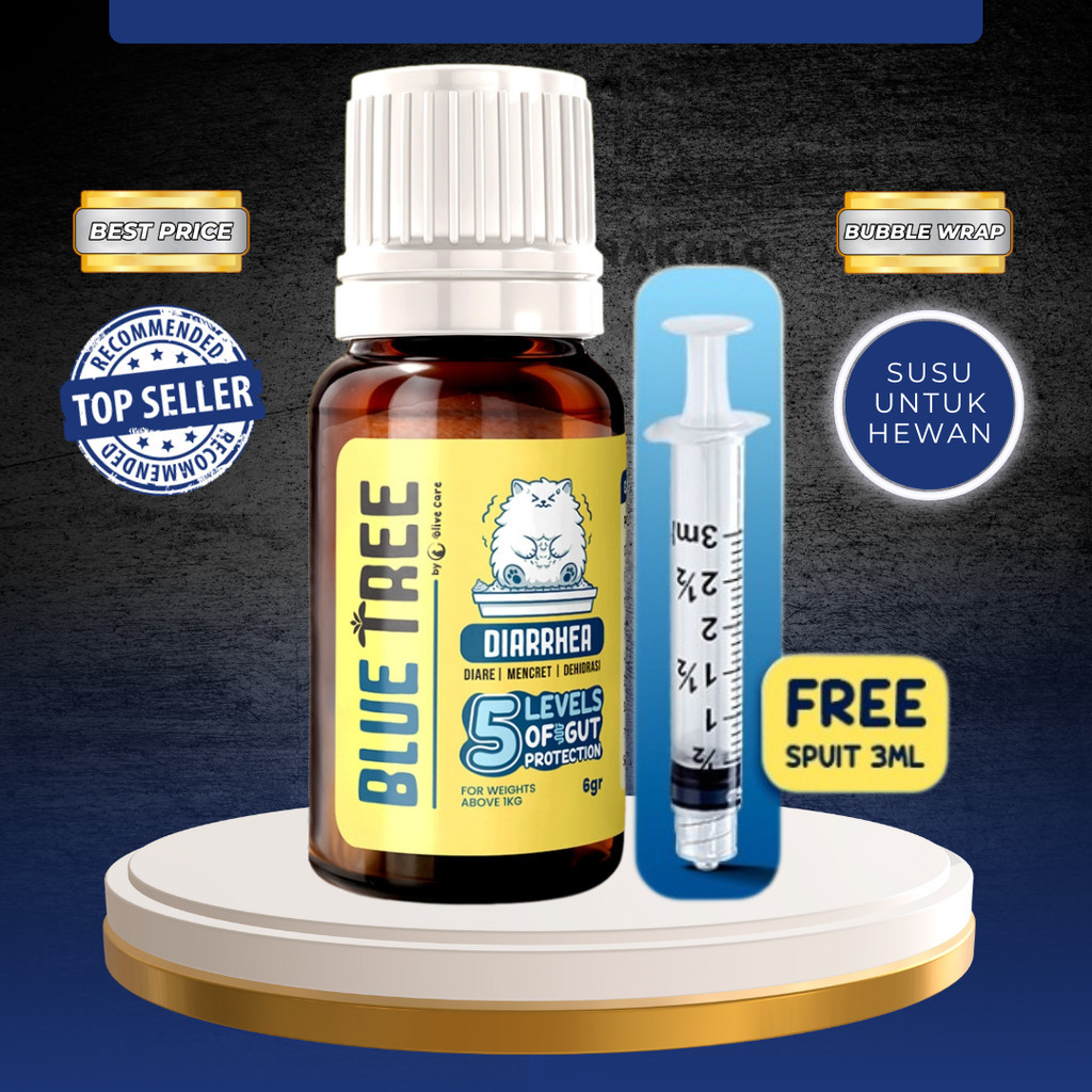 Jual BLUE TREE DIARRHEA BY OLIVE CARE - Vitamin Kucing Untuk Masalah ...
