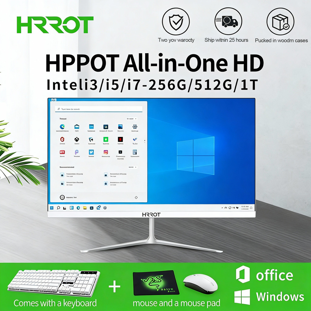 Jual Komputer PC All-in-One super tipis dengan layar HD, prosesor Intel ...