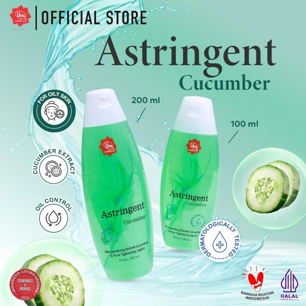 Jual Viva Astringent Cucumber 100ml & 200ml - Penyegar Kulit Berminyak ...
