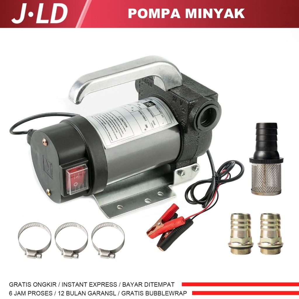 Jual MeeTeu JLD Pompa Minyak DC12V 24V Elektrik Diesel Transfer Pump ...