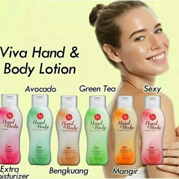 Jual Viva Hand & Body Lotion 100ml BPOM Halal Lotion Kecil ORIGINAL ...