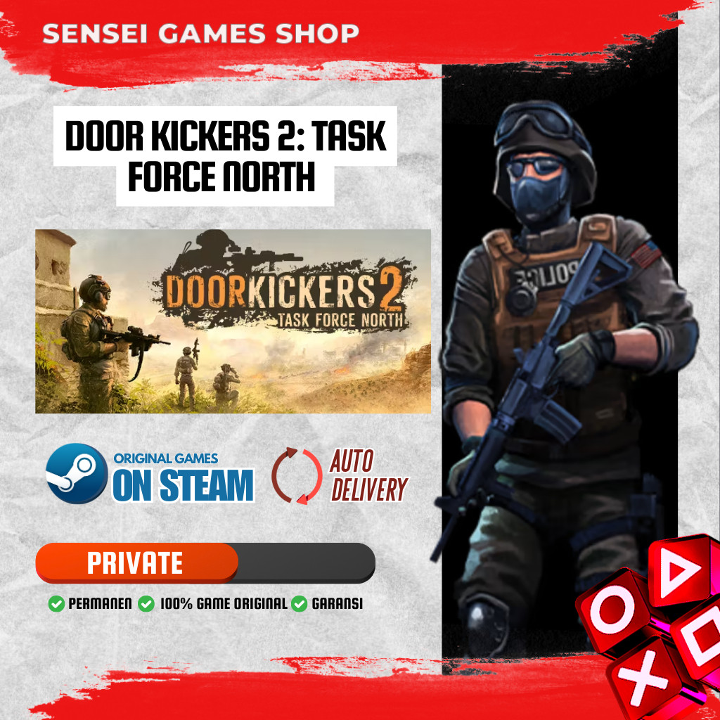 Jual [BONUS STEAM KEY] Door Kickers 2: Task Force North / AUTO DELIVERY ...
