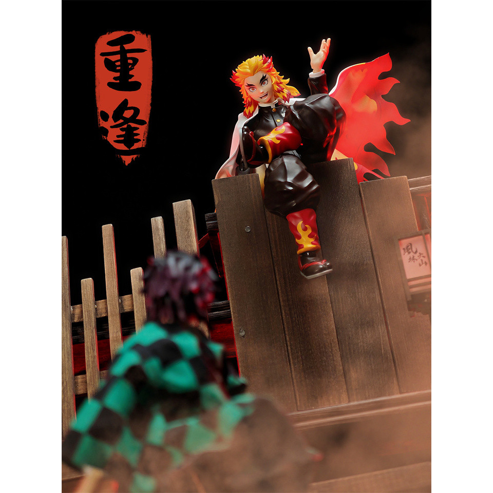 Jual Demon Slayer 1/12 Male Soldier Anime BUZZmod Kyojuro Rengoku Flame ...