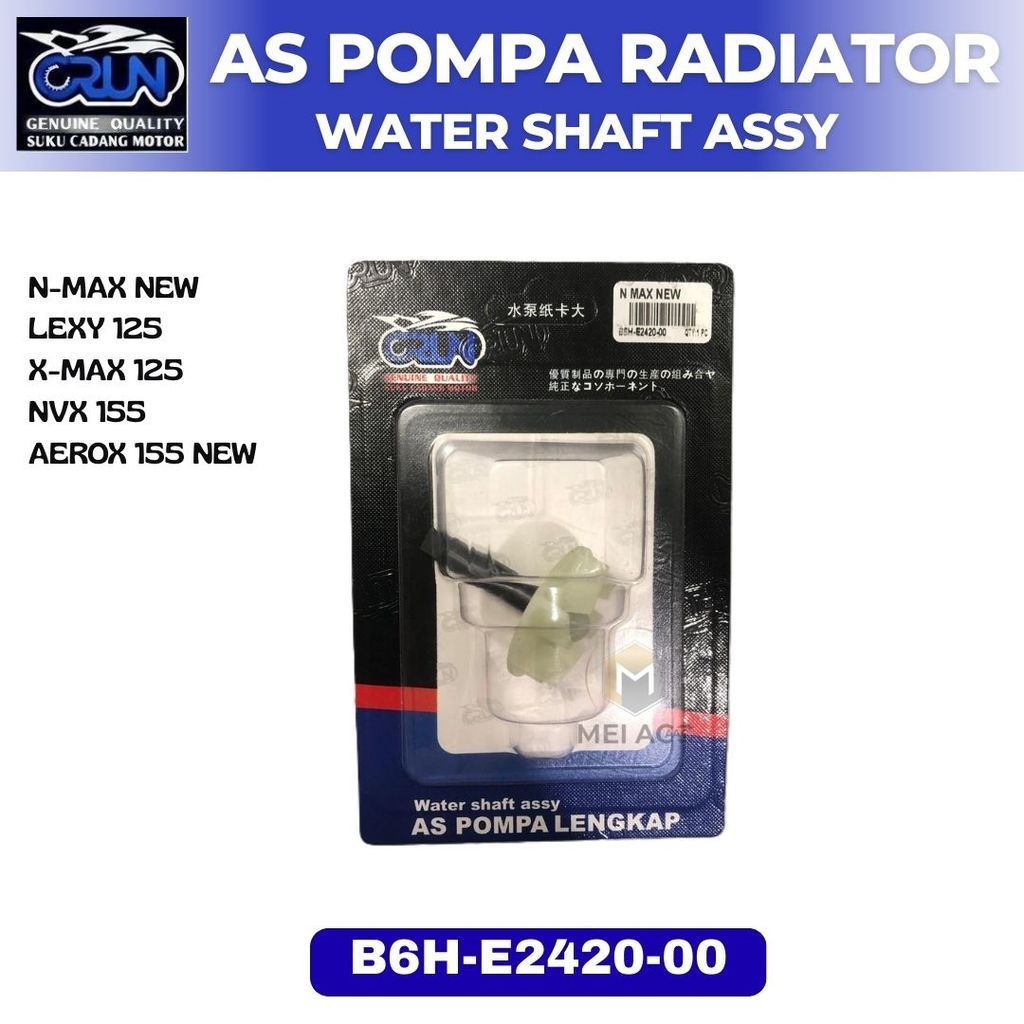 Jual CRUN As Pompa Radiator Yamaha Nmax New Lexy 125 Kipas Water Pump ...