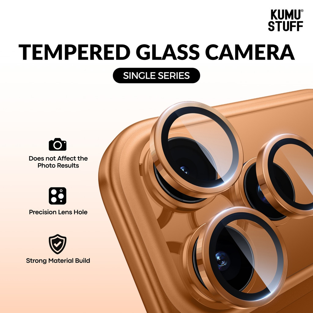 Jual KUMU STUFF | Tempered Glass Camera Ring Easy Installation iPhone ...