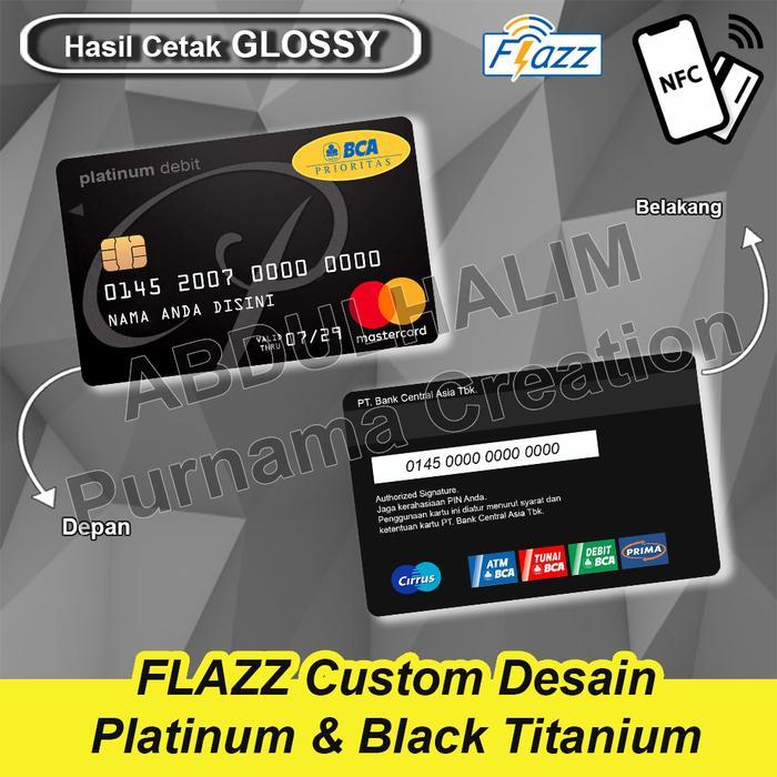 Jual SIYAP KIRIM Cetak Kartu Flazz gen 2 motif Platinum Prioritas ...