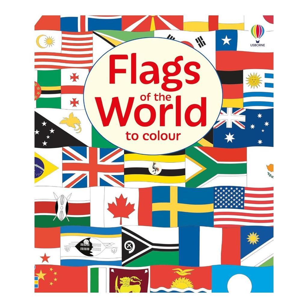 Jual Flags of the World to Colour (PB) by Susan Meredith | Shopee Indonesia