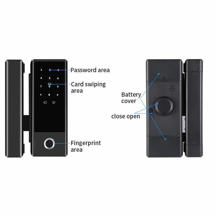 Jual SEYVEN Smart Door Lock Kunci Pintu Digital Smart Lock Door ...