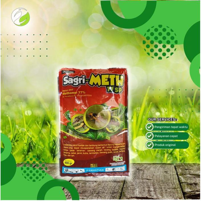 Jual Insektisida sagrimeth 77 SP 400 gr untuk ulat,, walang sangit ...