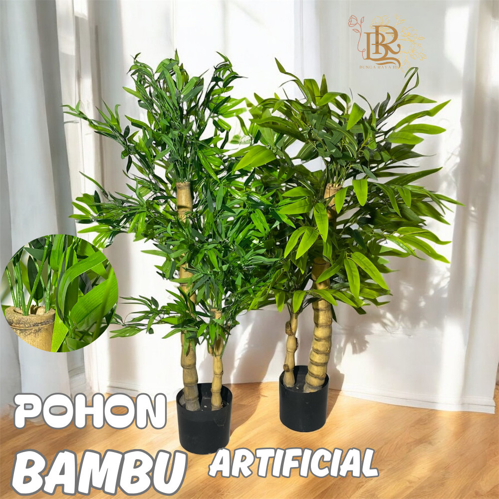 Jual Pohon Bambu Artificial/dekorasi taman/rumah/bambu buatan ...