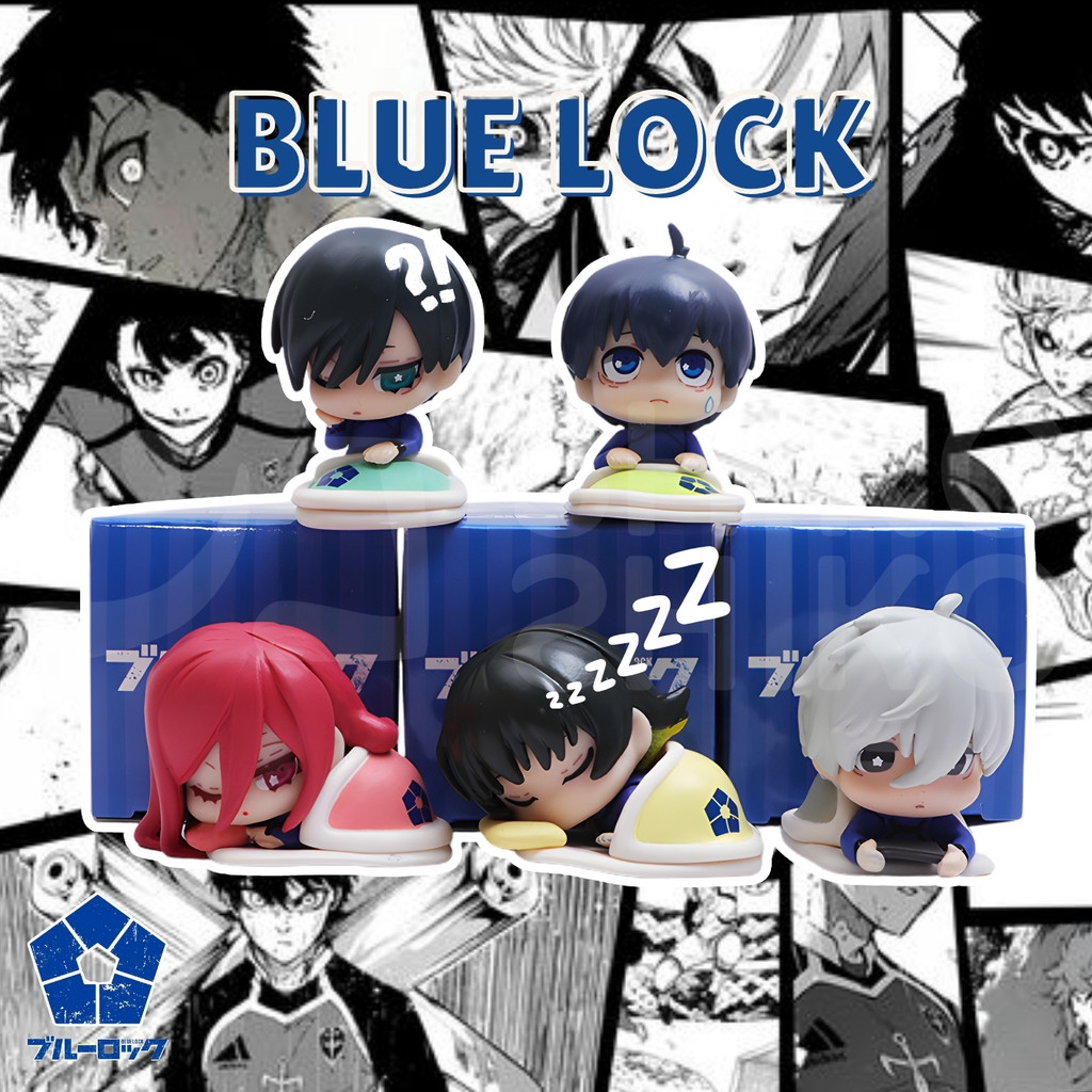 Jual BBFblRD1 Blind Box Figure Blue Lock Mistery Box Lucky Pick Mini ...