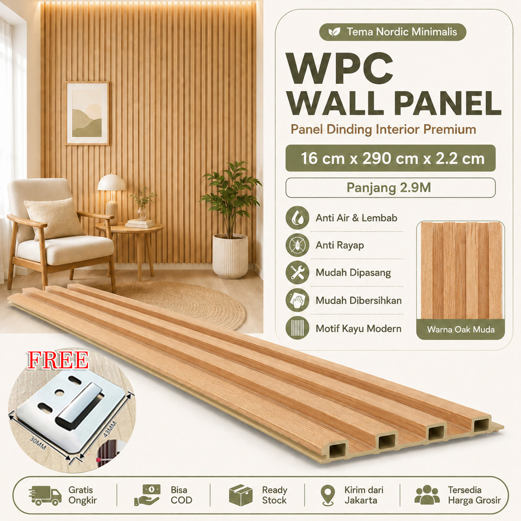 Jual Wpc Panel Terlengkap & Harga Terbaru Juni 2026 | Shopee Indonesia