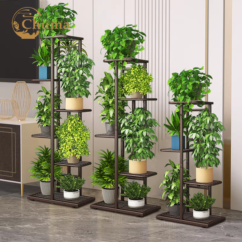 Jual 3/4/5/6 Susun|| Rak Bunga Besi Rak Stand Tempat Taruh Pot Bunga ...