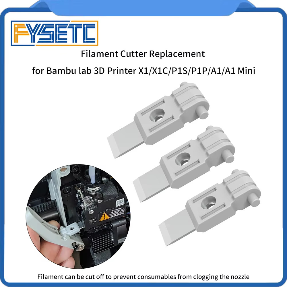Jual For Bambu Lab X1/X1C/P1S/P1P/A1/A1 Mini Filament Cutter 3D ...